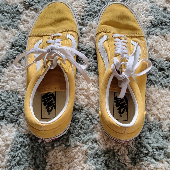 Vans | Shoes | Yellow Vans | Poshmark